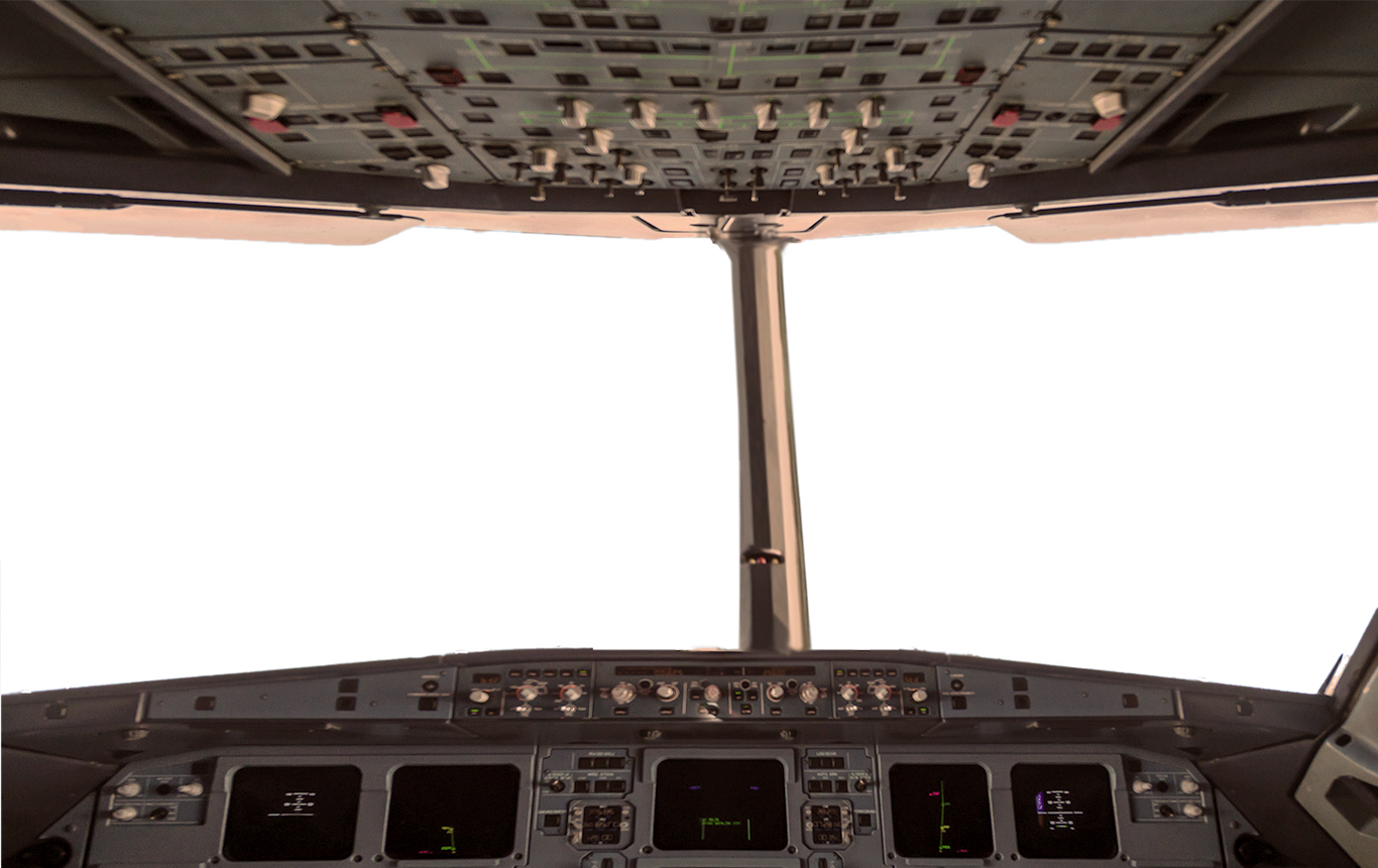 Download Transparent Cockpit2 - Airplane Cockpit Transparent - PNGkit