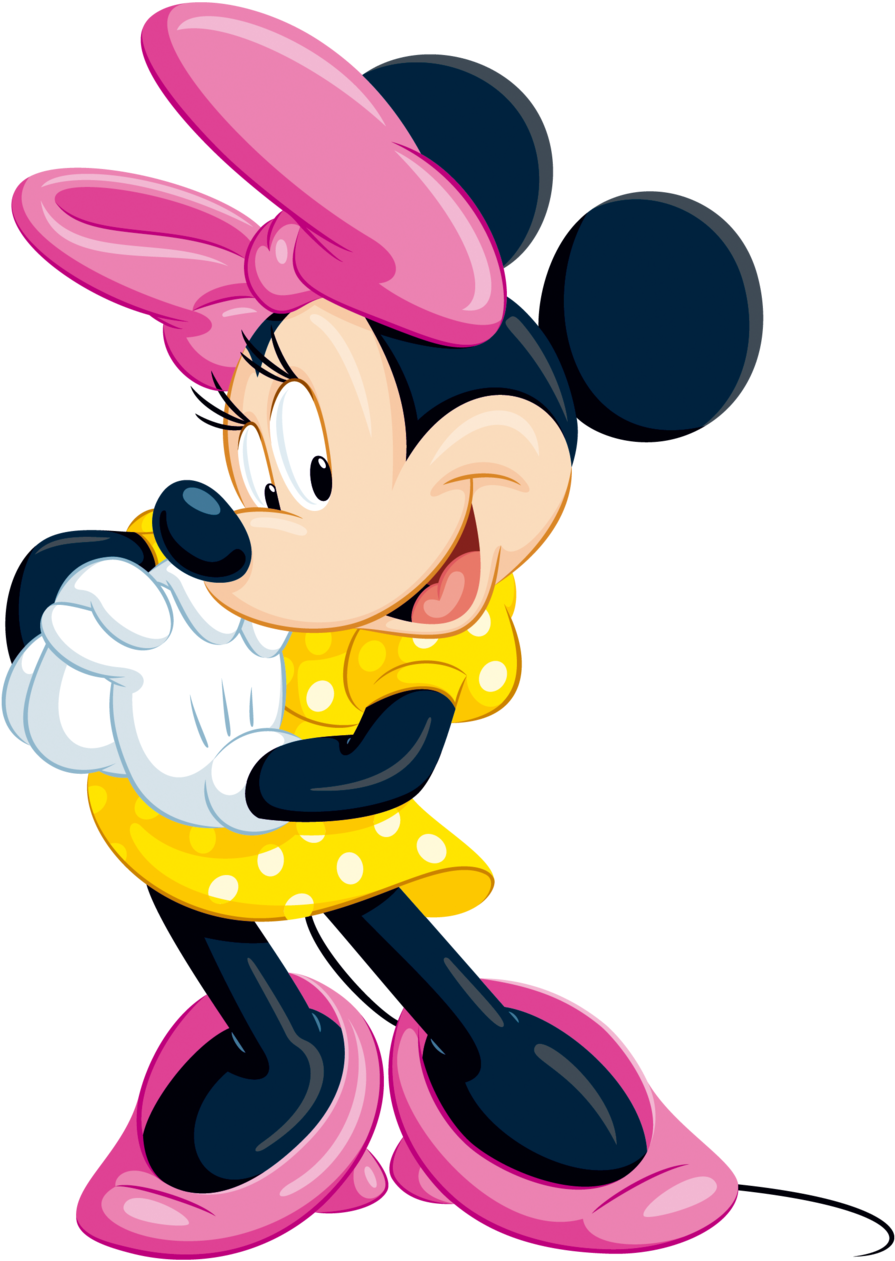 Download Transparent Pink - Minnie - Mouse - Png - Minnie Mouse Yellow ...