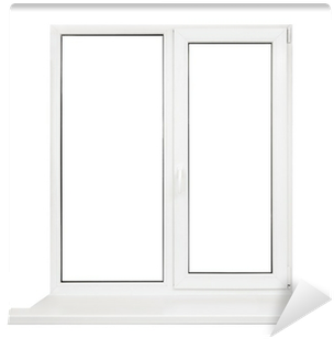 Download Plastic Window Frame Isolated On White Background Wall ...
