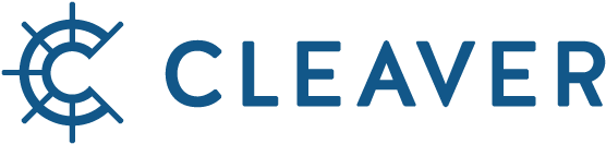 Download Cleaver Logo Blue@3x - Logo - Full Size PNG Image - PNGkit