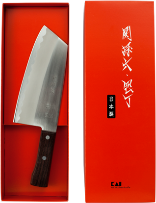 Download Sharp Point Chinese Cleaver 7″ - Kai Asia - Full Size PNG ...