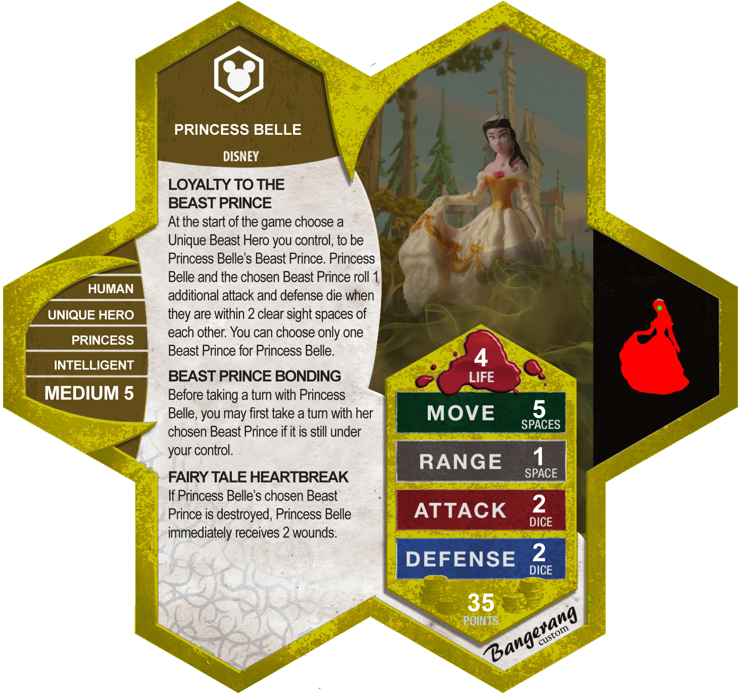 Download The Book Of Princess Belle Bangerang Disney Custom - Heroscape ...