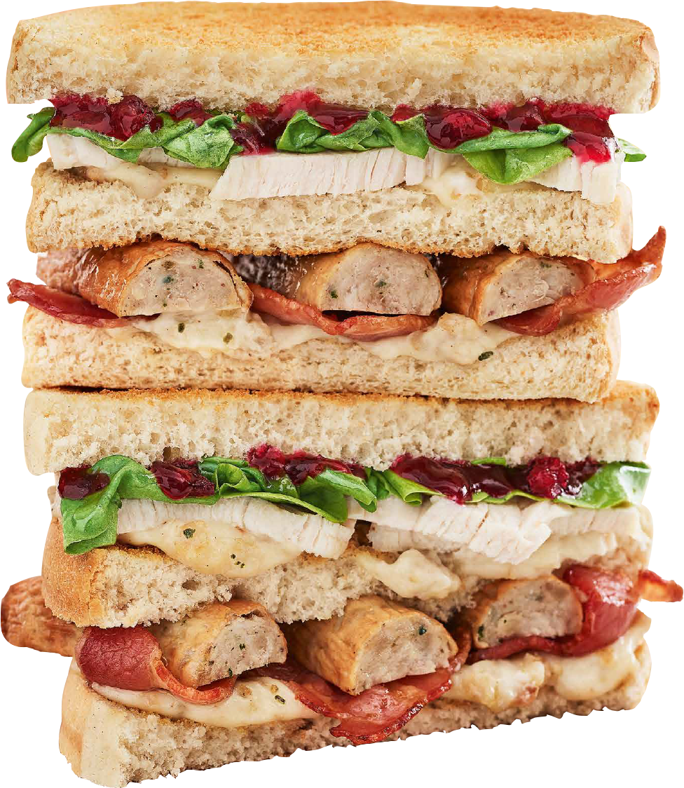 Download Costa Christmas Club Sandwich - Club Sandwich - Full Size PNG ...