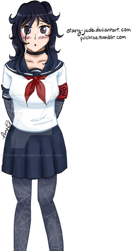 Download Oka Ruto Starry Jade Png Yandere Jade - Yandere Simulator Oka ...