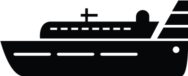 Download Transparent Vessel, Cargo, Yacht, Cruise, Ship Icon - Water ...