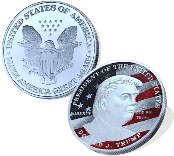 Download Donald Trump Silver Coin - 2017 President Donald J. Trump ...