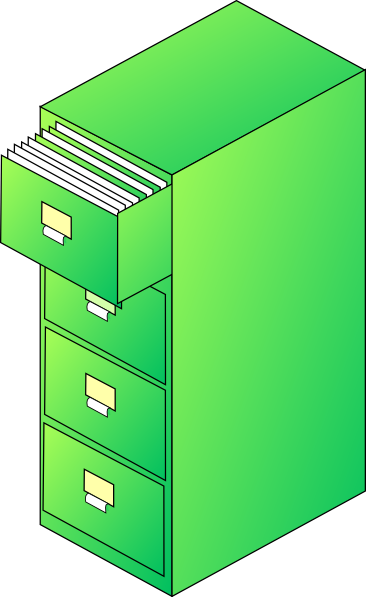 Download How To Set Use Filing Cabinet Green Svg Vector - File Cabinet ...