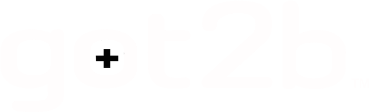 Download Got2b Uk Productline Logo Weiss - Black-and-white - Full Size ...