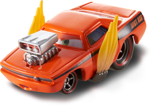 Download Snotrodflames - Disney/pixar Cars Snot Rod With Flames Diecast ...