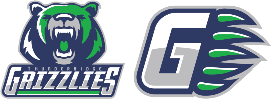 Download Thunder Ridge Grizzlies Logo Redesign - Full Size PNG Image ...