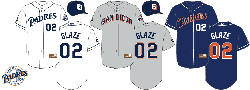 Download "what If" Designs - Padres Uniforms History - Full Size PNG ...