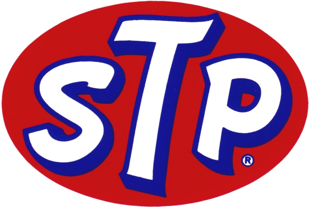 Download The Two Most Iconic Logos In Auto Racing Part - Stp Sticker ...