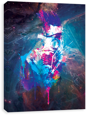 Download Galaxy Splatter - Star-lord - Marvel Canvases By Entertainart ...