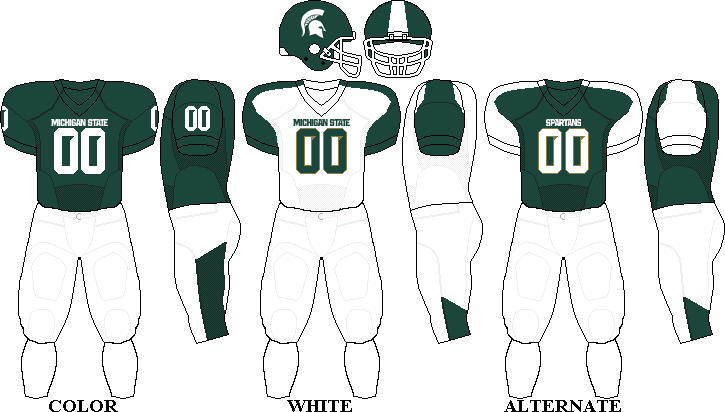 Download Bigten Uniform Msu - Smu Mustangs Football - Full Size PNG ...