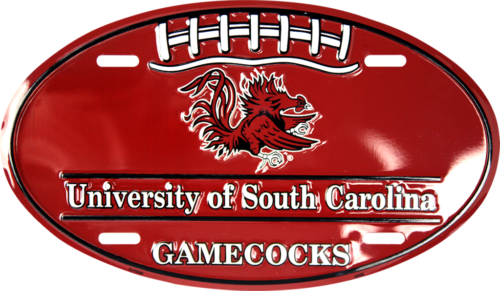 Download South Carolina Gamecocks Football Oval - Tin Sign: Gamecock ...
