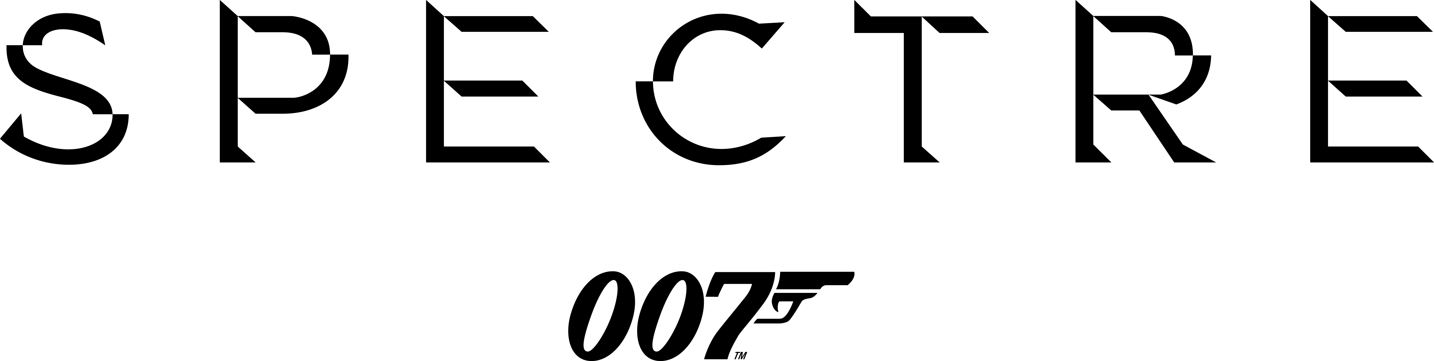 Download Transparent Spectre 300dpi Black Logo - 007 Spectre Logo Png ...