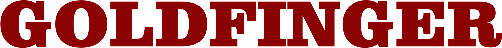 Download Open - James Bond Goldfinger Logo - Full Size PNG Image - PNGkit