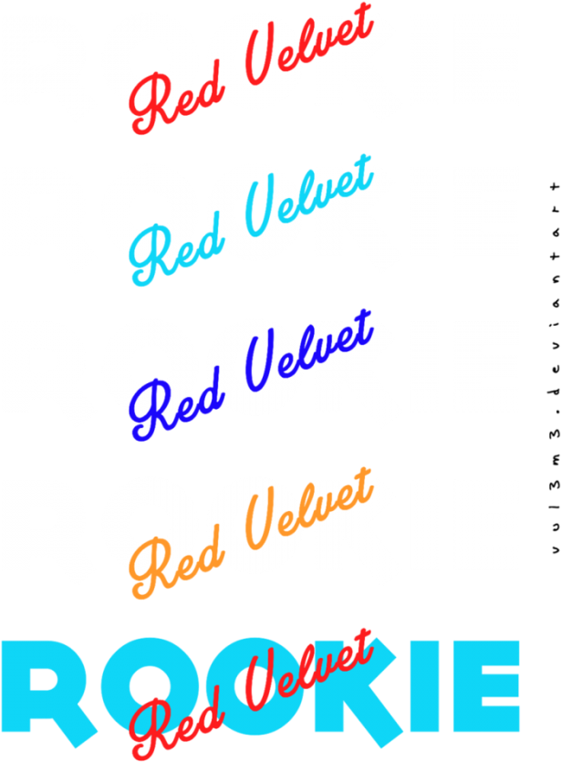 Download Red Velvet Rookie Logo - Full Size PNG Image - PNGkit