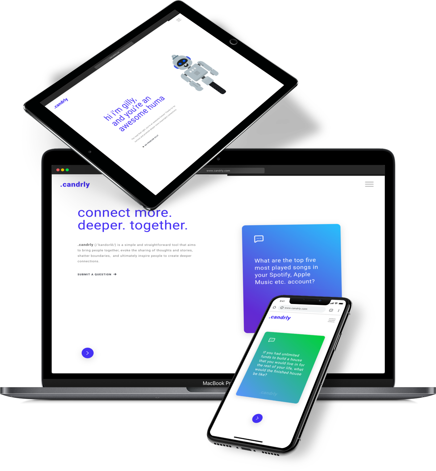 Download Mockups Of Canderly Web App On The Iphone 10, Macbook - Apple ...