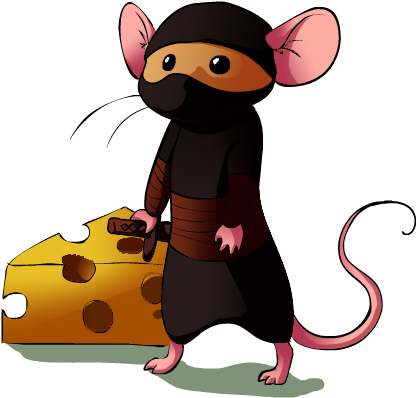 Download Ninja Clipart Mouse - Ninja Mice - Full Size PNG Image - PNGkit