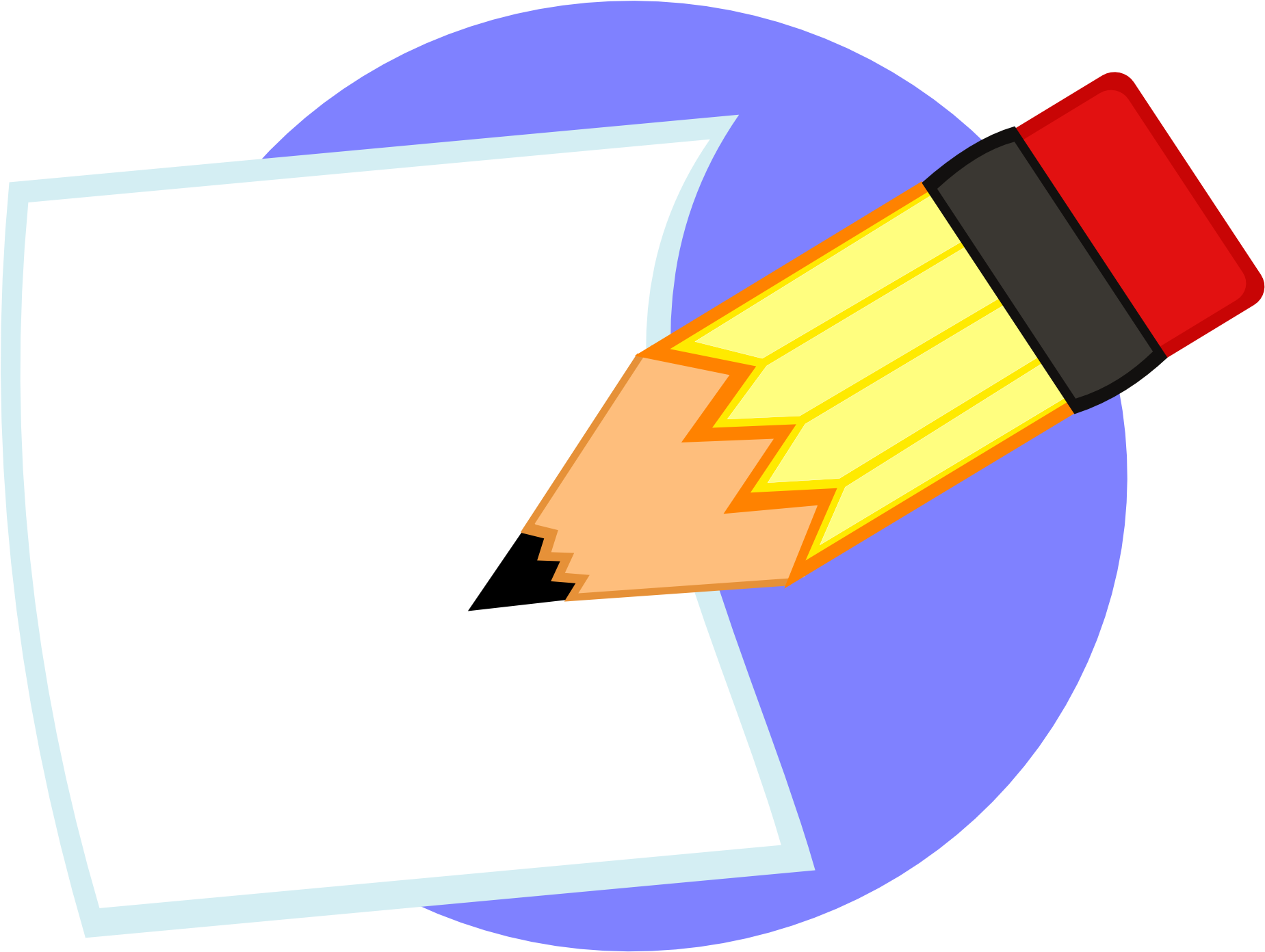 Download Paper And Pencil Clipart Dtrejkxec Png - Clip Art - Full Size ...