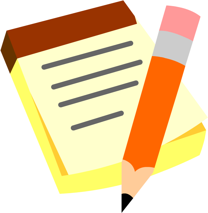 Download Paper Clipart Note Taking - Clip Art Take Note - Full Size PNG ...