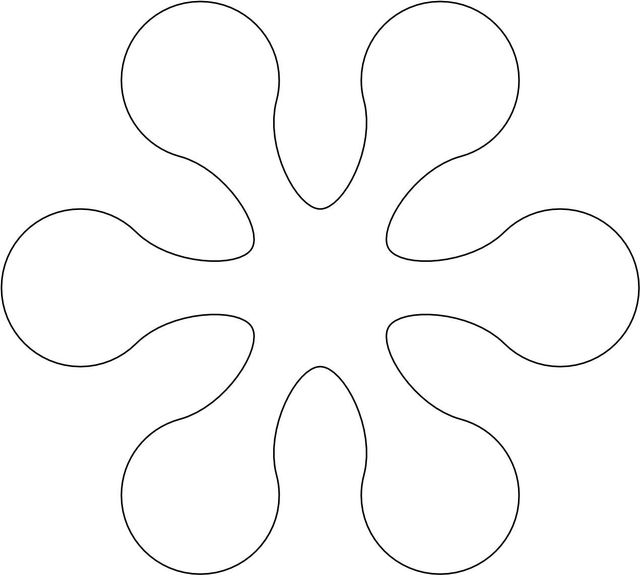 Download Simple Flowers Clipart Black And White - Linkedin - Full Size ...