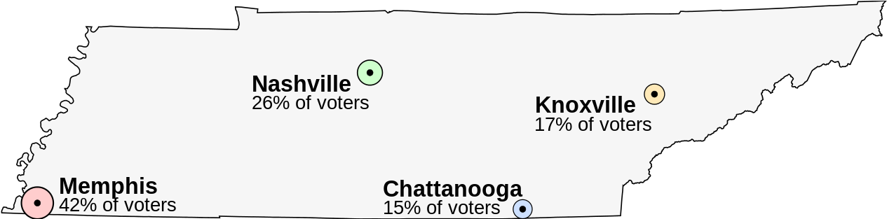 Download Tennessee Map For Voting Example - Nashville Tennessee Map ...
