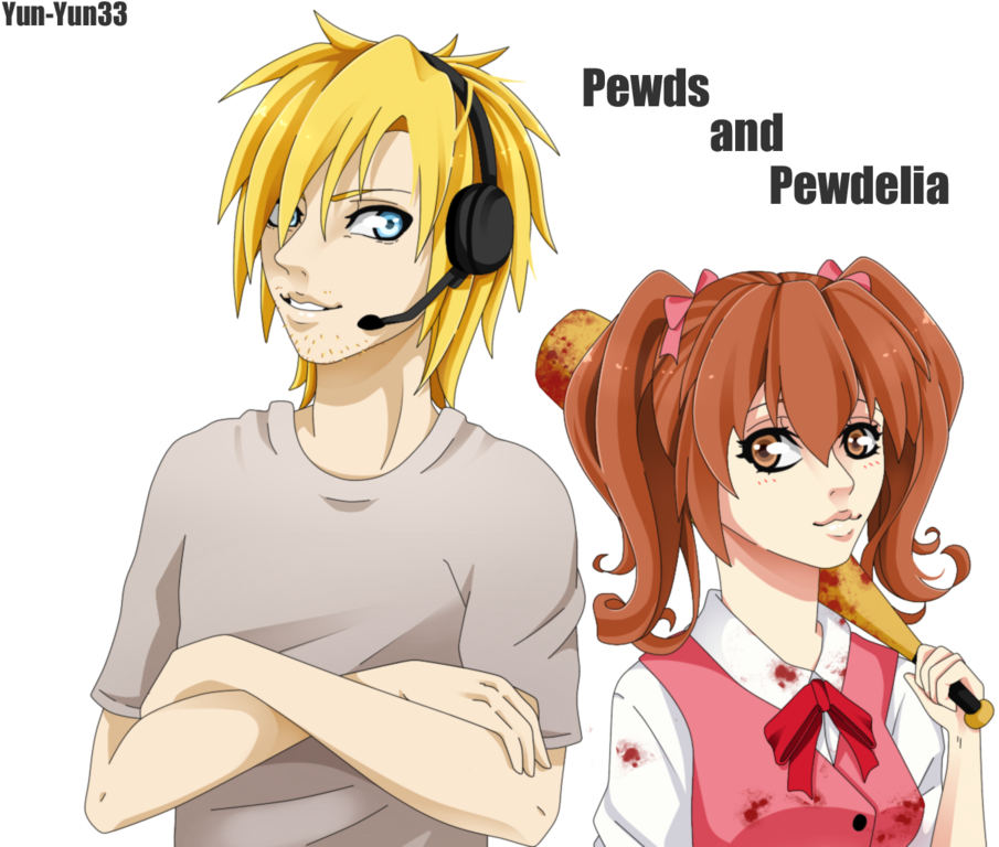 Download Pewdiepie / Misao - Pew Die Pie Anime - Full Size PNG Image ...