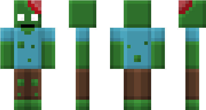 Download Transparent Minecraft Pe Mobs Skins - PNGkit