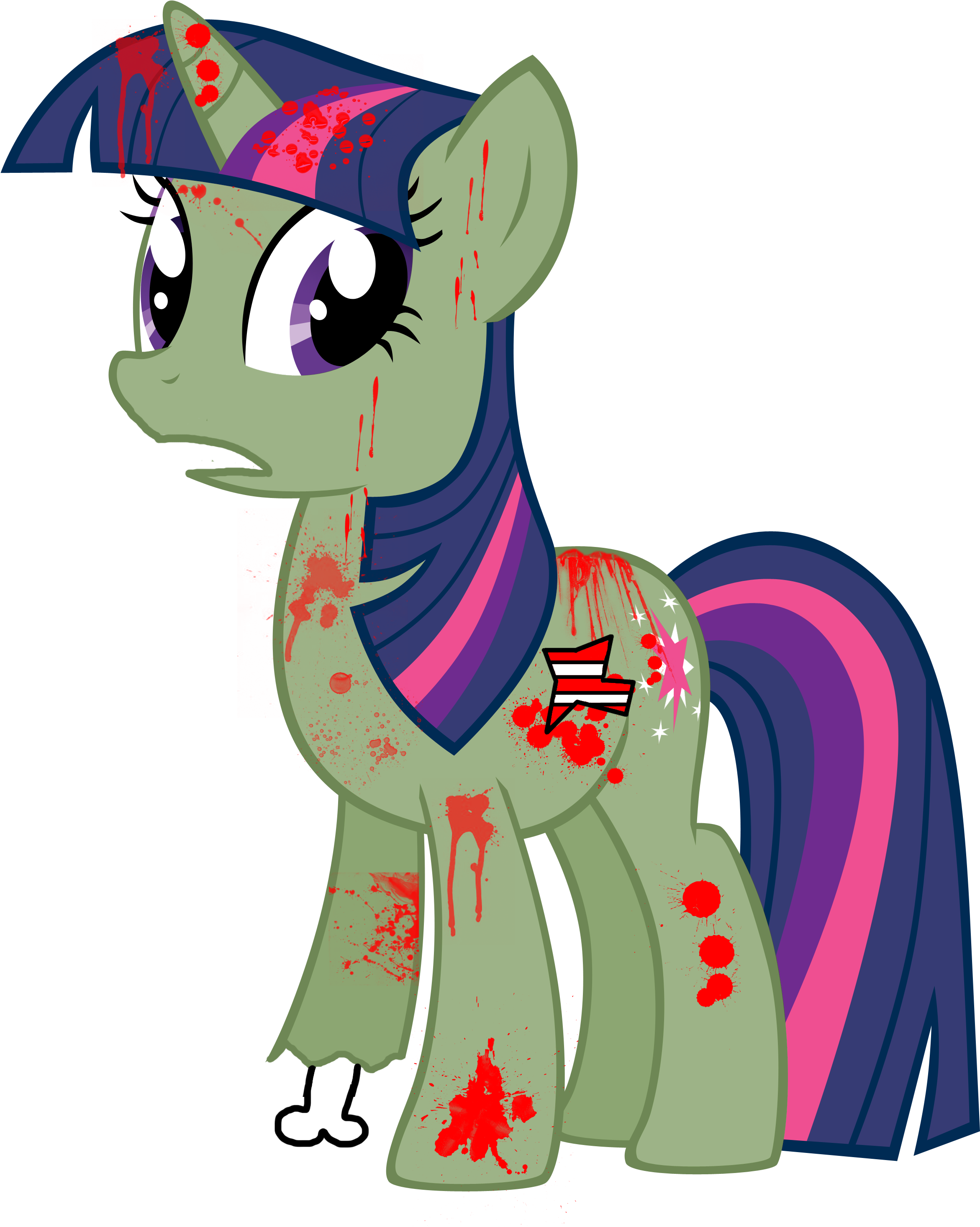 Download Source - - My Little Pony Twilight Sparkle Zombie - Full Size ...