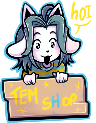 Download I'm Temmie By Kaweii On Deviantart - Undertale No Background ...