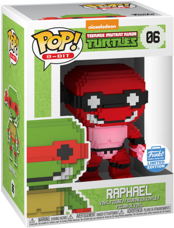 Download Funko Pop Ninja Turtle 8 Bit - Full Size PNG Image - PNGkit