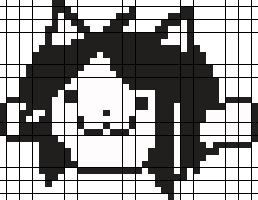 Download Hoi Its Temmie Perler Bead Pattern / Bead Sprite - Bead - Full ...