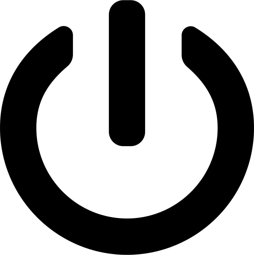 Download Png File Svg - Computer Power Button Icon - Full Size PNG ...