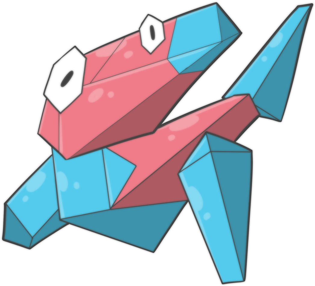 Download Porygon - Full Size PNG Image - PNGkit