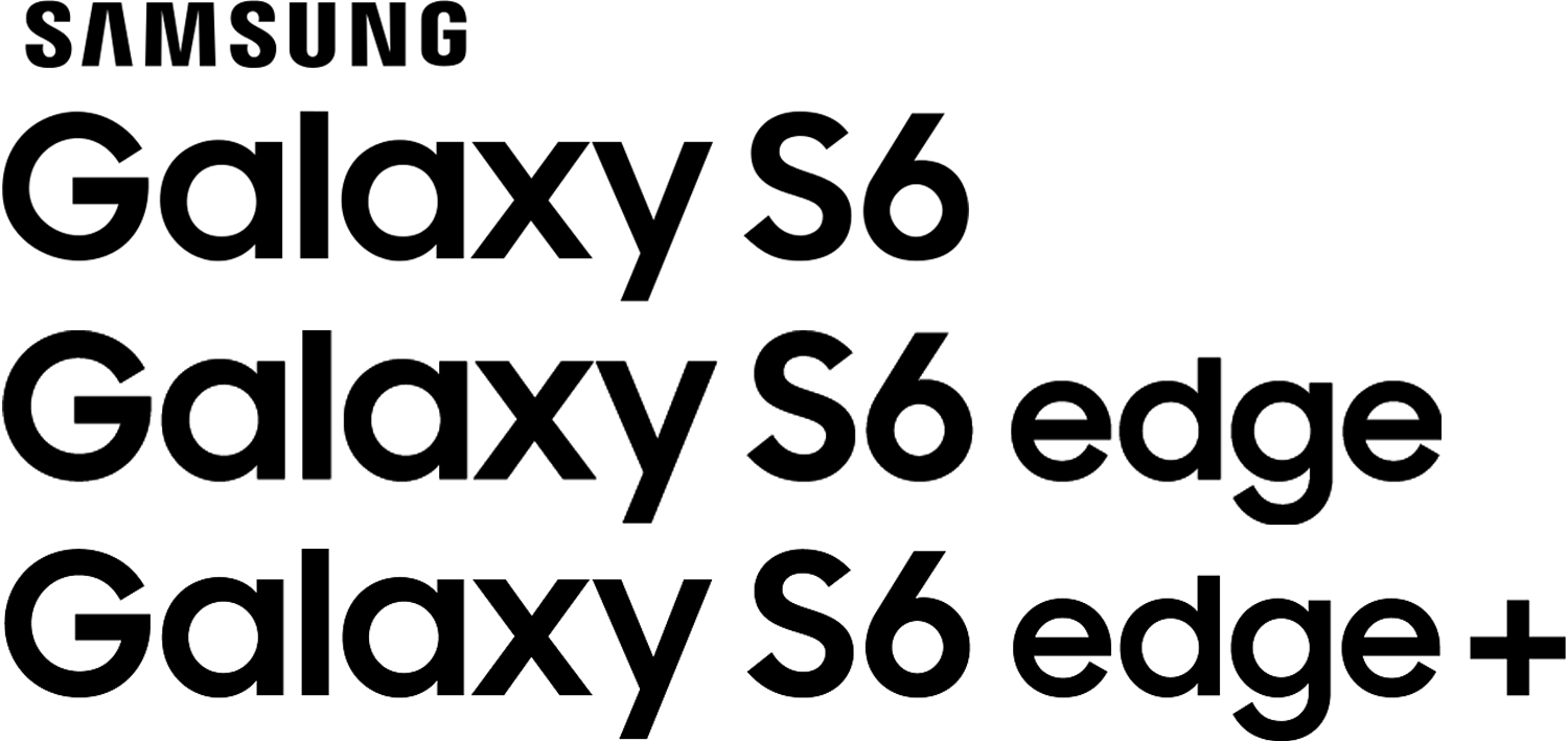 Download S6, S6 Edge & S6 Edge - Samsung Galaxy S6 Edge Plus Logo ...