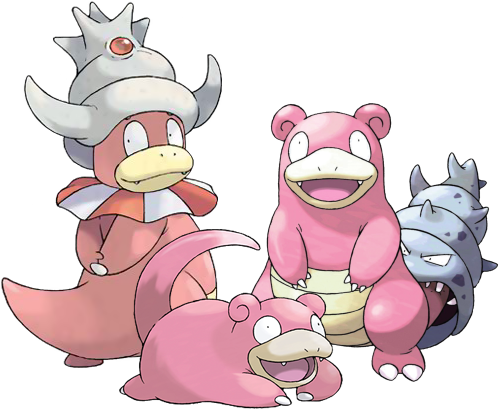 Download Pokemon Slowbro And Slowking - Full Size PNG Image - PNGkit