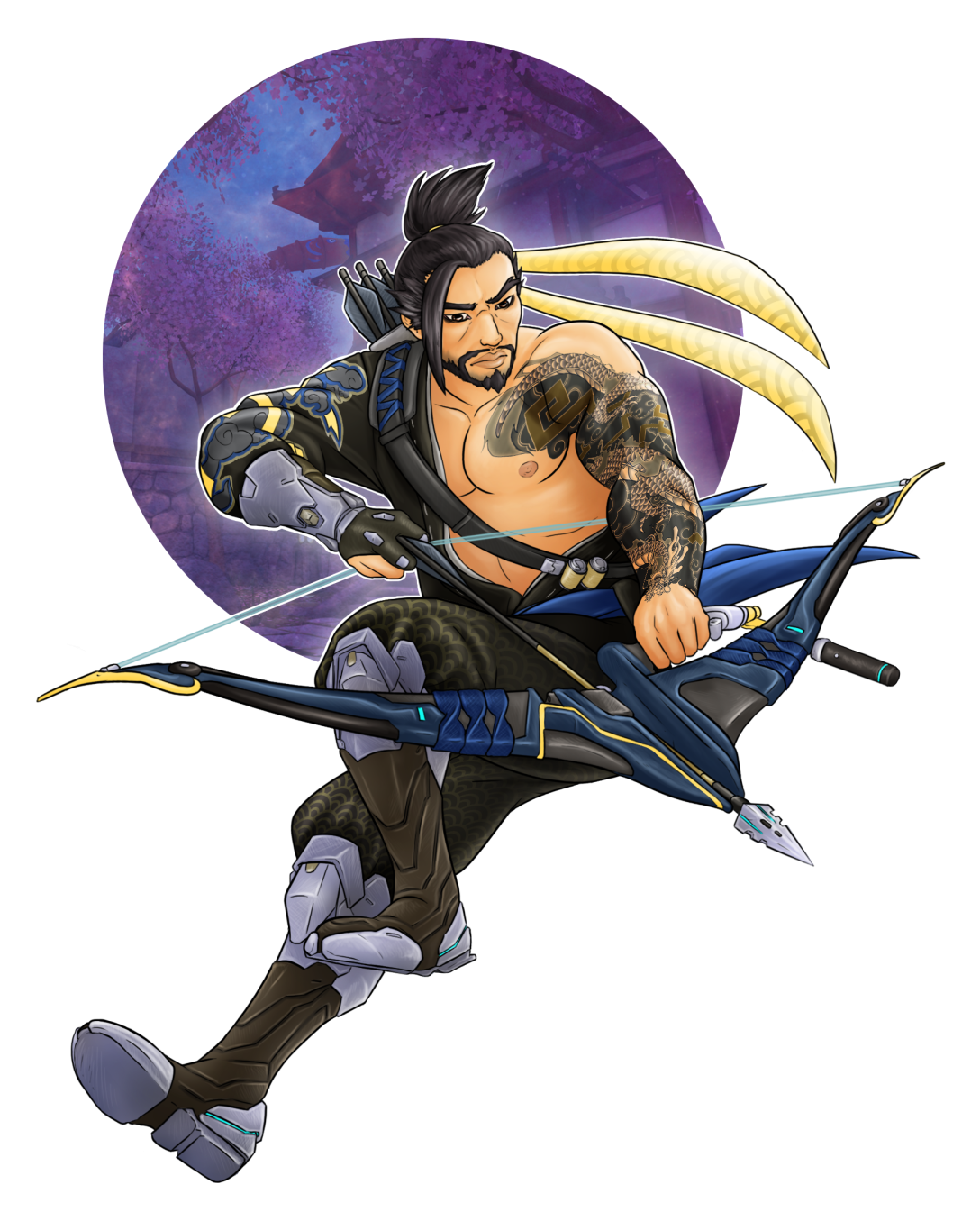Download “ Action Hanzo By Kitsune2022 I've Been Obsessing - Cartoon ...