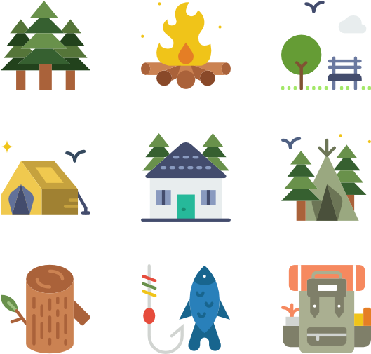 Download Outdoors Png - Outdoor Flat Icon - Full Size PNG Image - PNGkit