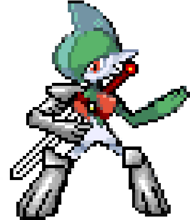 Download Gallade The Knight 2 - Cartoon - Full Size PNG Image - PNGkit