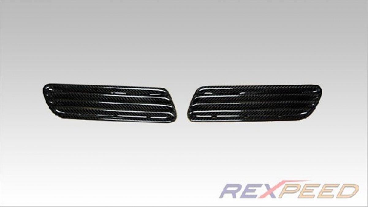 Download Rexpeed R142 Oem-style Carbon Fiber Hood Vents Mitsubishi ...