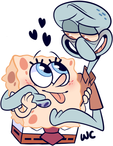 Spongebob And Squidward Yaoi