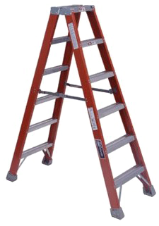 Download Ladder Transparent Background Png - Fm1506 6 Ft Fiberglass ...