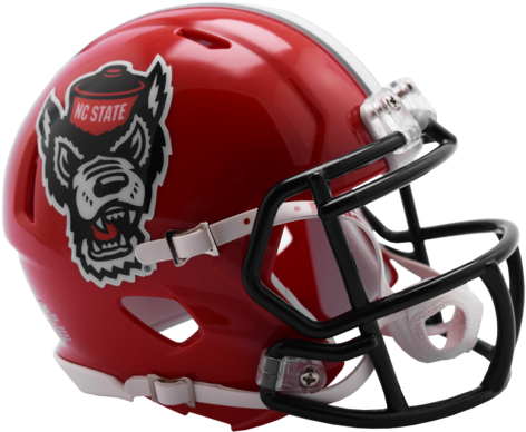 Download Nc State Wolfpack Riddell Red Wolfhead Replica Mini - Nc State ...