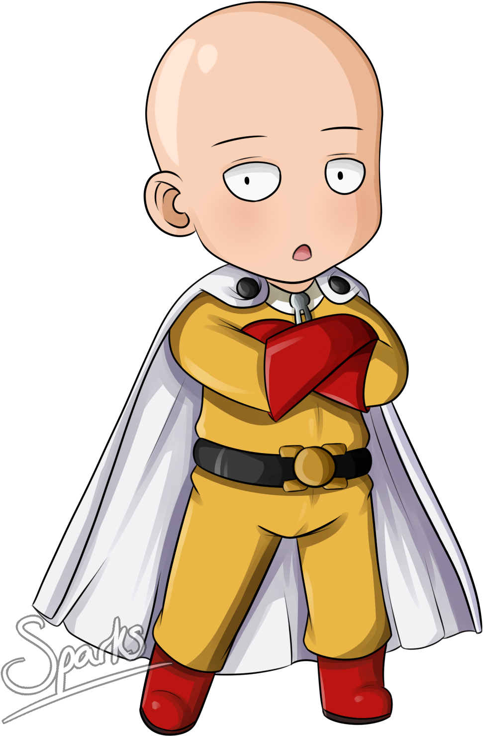 Download One Punch Man Chibi Anime Manga Transprent - One Punch Man ...