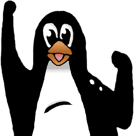 Download Animals/ Birds/ Cartoon/ Pengwin - Tux Paint - Full Size PNG ...