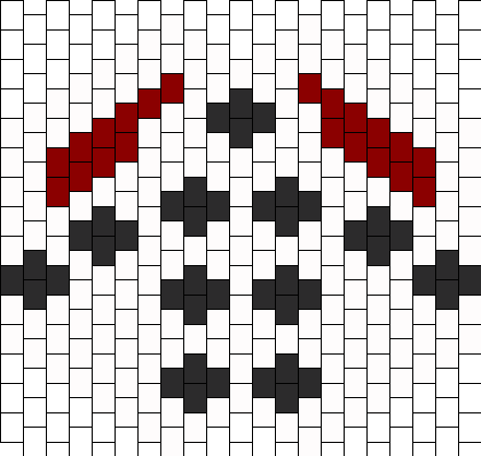 Download Jason Mask Bead Pattern - Alton Towers - Full Size PNG Image ...