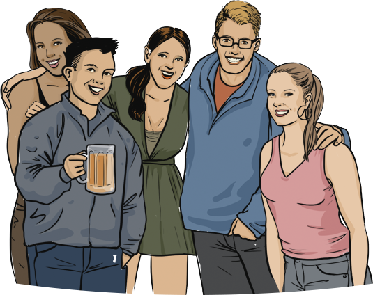 Download Find Good Friends - Transparent Image Of Friends - Full Size ...