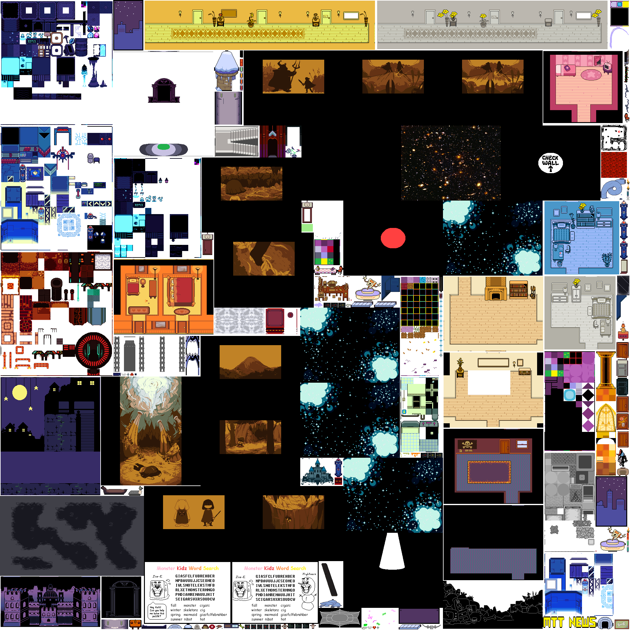 Download Undertale Overworld Textures - Full Size PNG Image - PNGkit